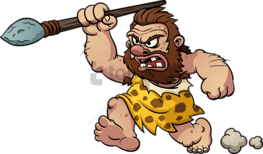 Free Png Download Hunting Caveman Png Images Background - Cave Man ...