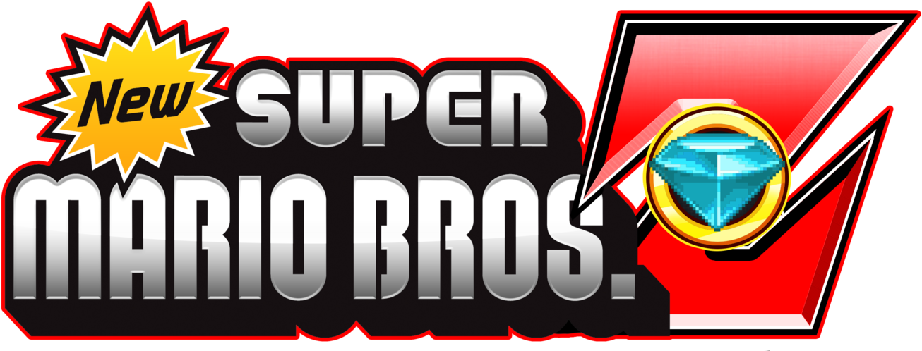 New Super Mario Bros Logo - New Super Mario Brothers Z, HD Png Download ...