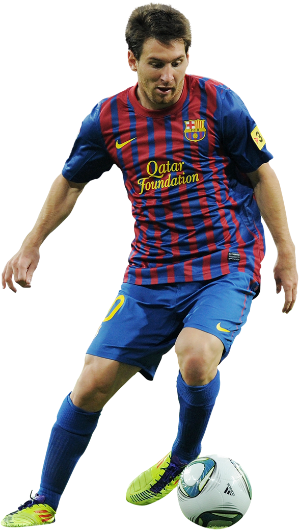 Unlocked Success - Lionel Messi 2011 Qatar Foundation, HD Png Download ...
