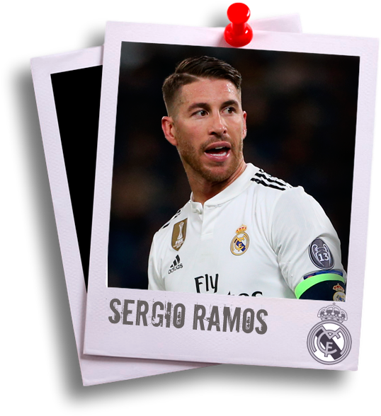 Sergio Ramos - Real Madrid, HD Png Download - sergio ramos png ...