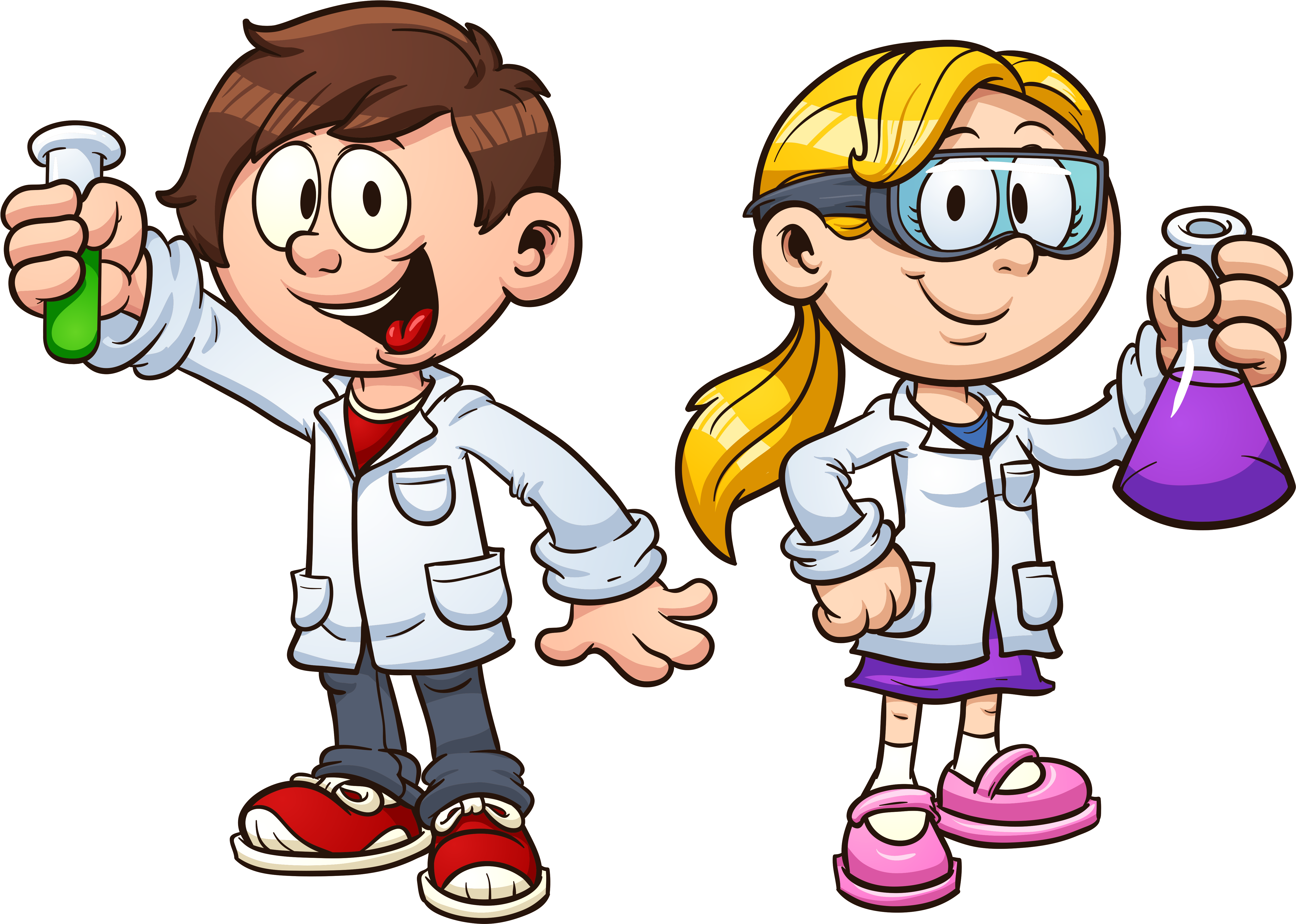 Mad Scientist Laboratory Clipart
