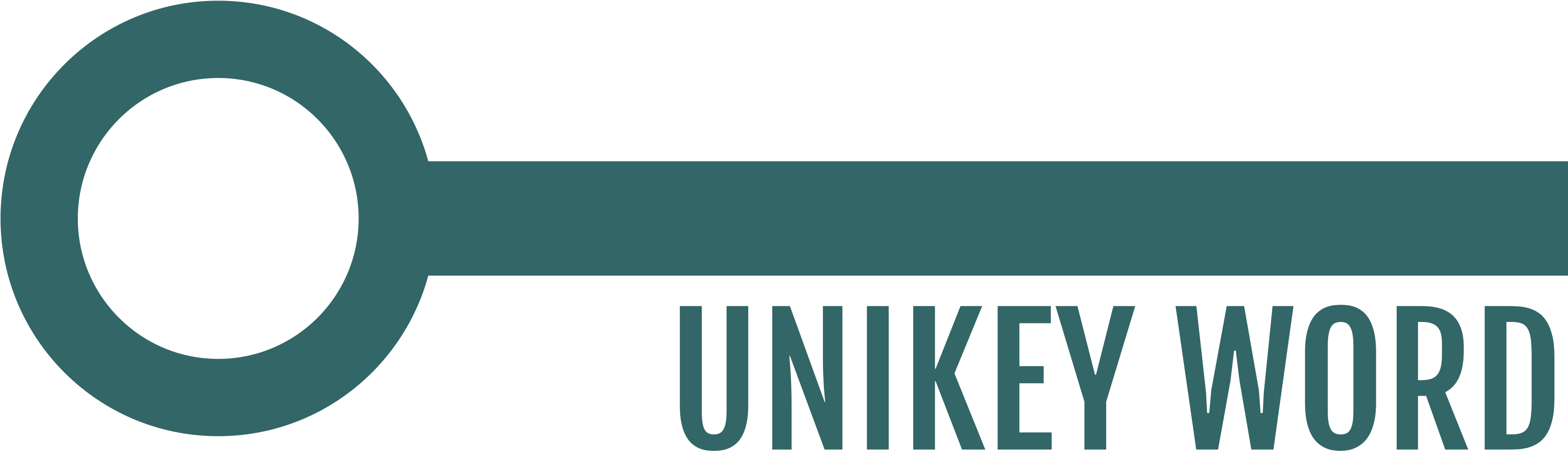 Unikey Word Logo - Circle, HD Png Download - word logo png - Transparent Png Download (#6421756 ...