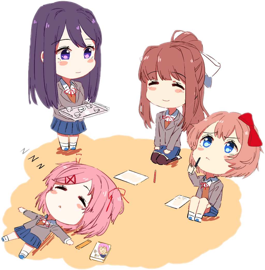 #dokidokiliteratureclub #yuri #sayori #natsuki #monika - Doki Doki ...