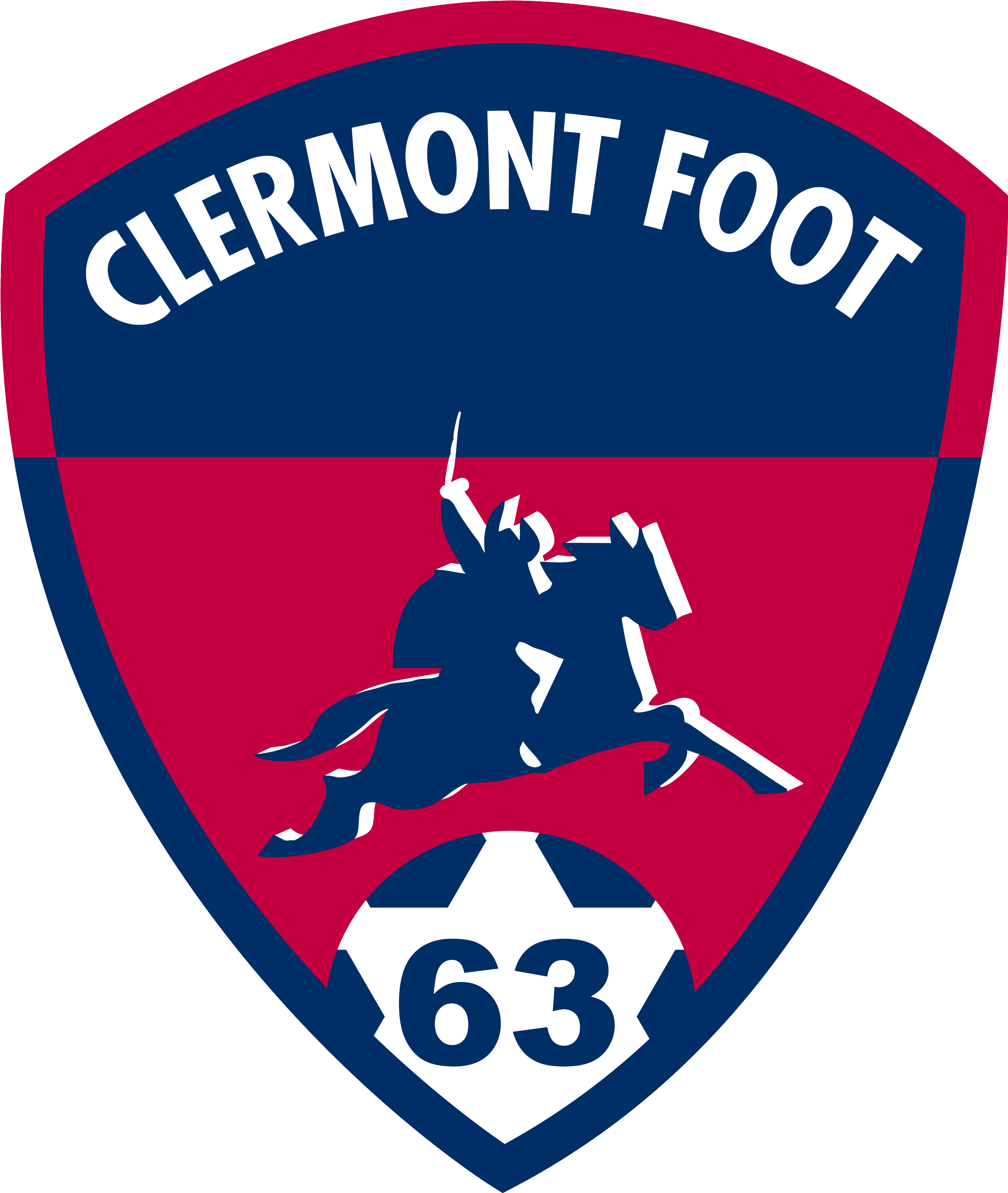 Logo Foot Png - Clermont Foot Logo Png, Transparent Png - 2487x2943 ...