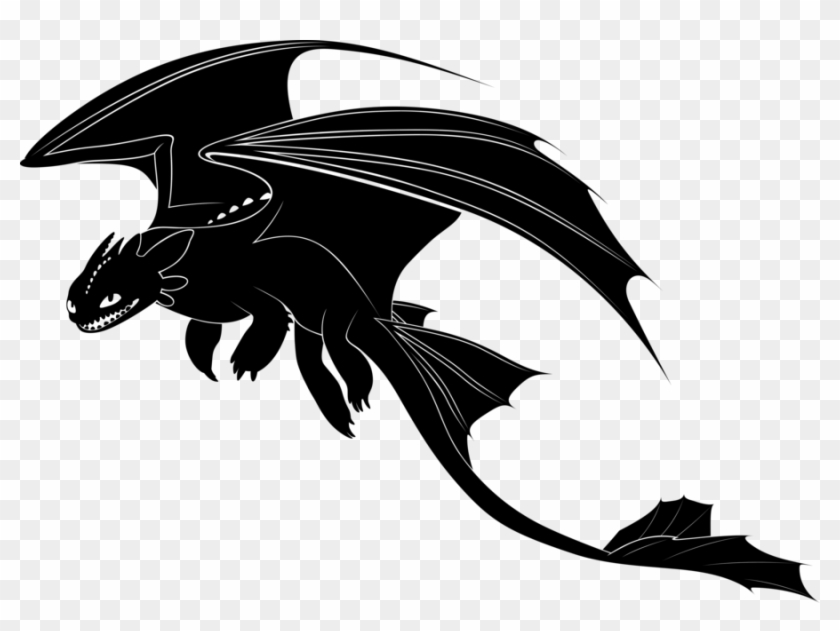 900 X 634 19 0 - Train Your Dragon Night Fury, HD Png Download ...