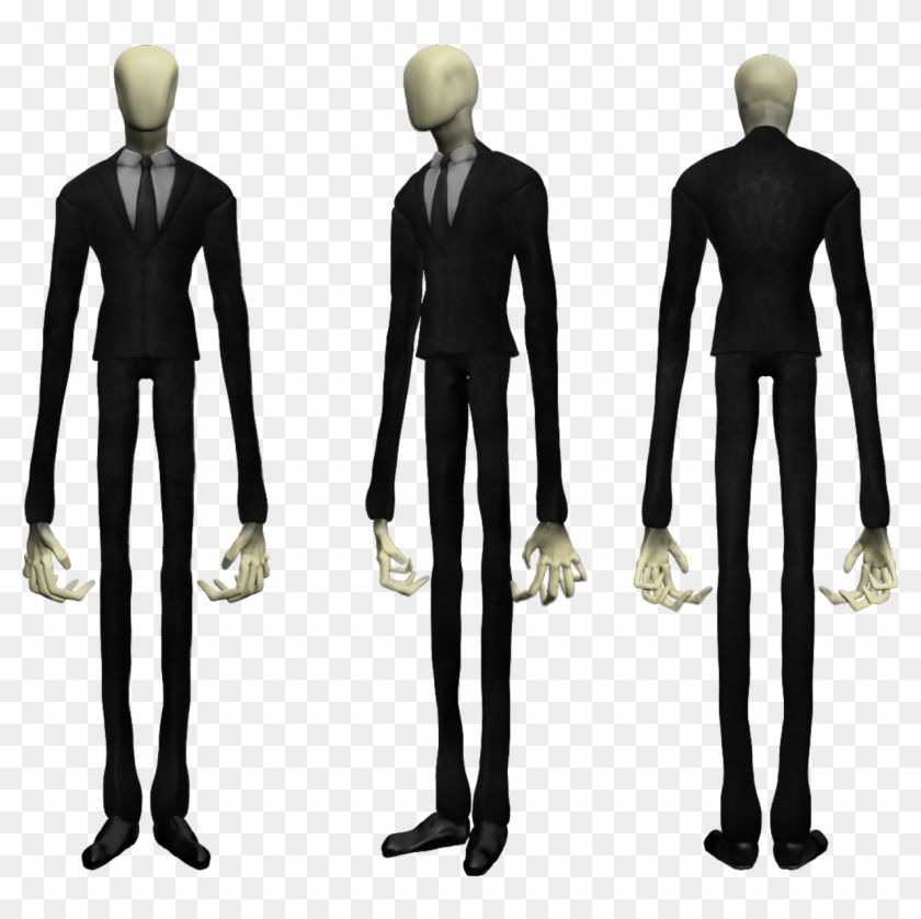 Slender - Slender Man T Pose, HD Png Download - 934x856(#394) - PngFind