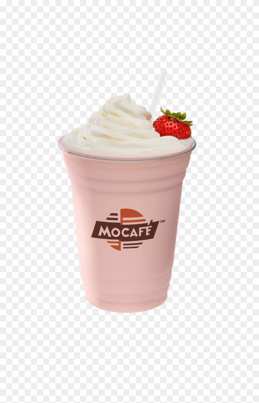 Mocafe Strawberry Creme Zenfreeze Smoothie - Mocafe, HD Png Download ...