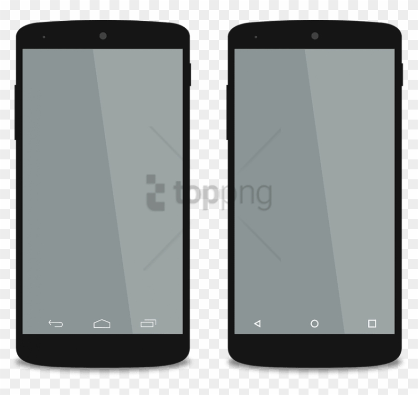 Android Smartphones Mockups - Android Smartphone Clipart, HD Png ...