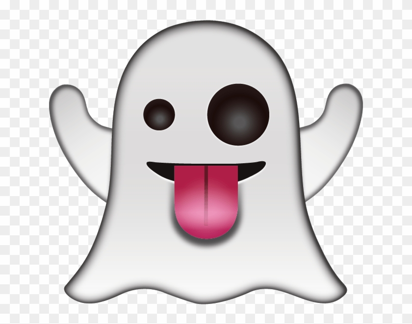 Say Boo In A Playful Way With This Friendly Ghost That - Ghost Emoji ...