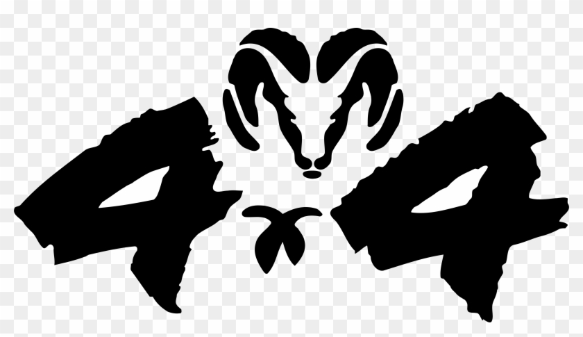 Dodge Logo - Logos 4 X 4, HD Png Download - 5000x2652(#109714) - PngFind