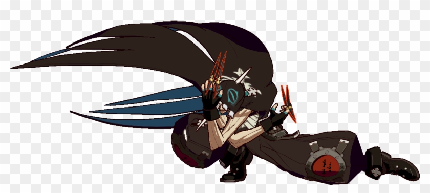 Ggxrd-r Raven 2k - Cartoon, HD Png Download - 1179x474(#1008285) - PngFind