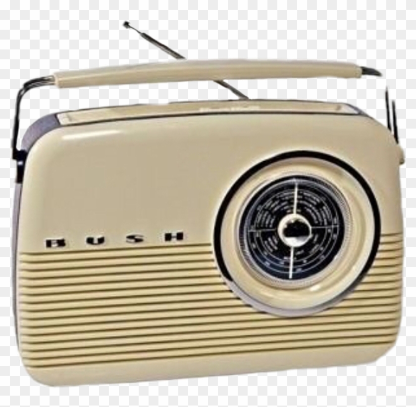 Radio Sticker - Bush Retro Radio Cream, HD Png Download - 1024x955 ...