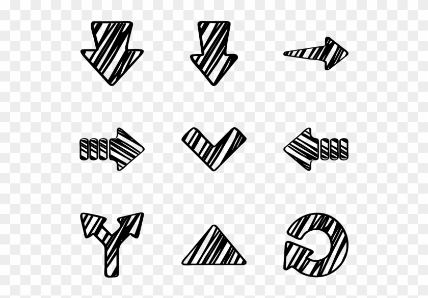 Graphic Freeuse Download Icons Free Sketched Arrows - Pencil Arrow ...