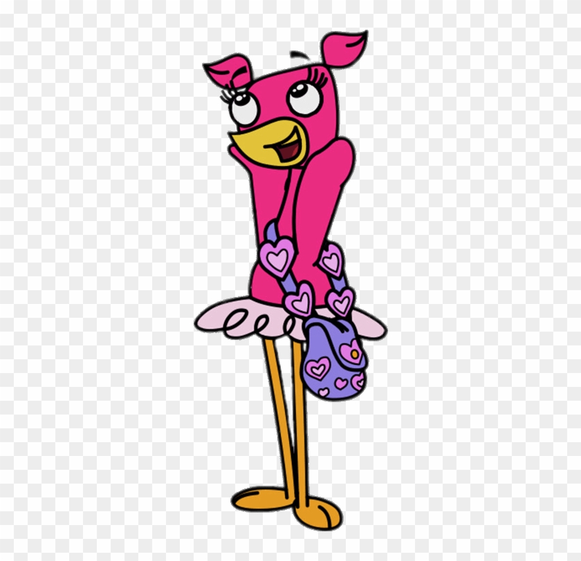 Anabella The Flamingo - Doki Y Anabella, HD Png Download - 900x780 ...