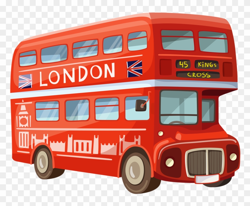 English Bus Png - Double Decker Bus London Png, Transparent Png ...