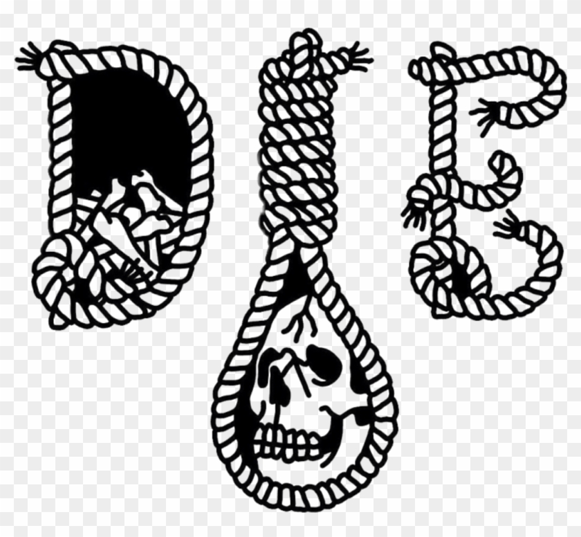 Die Sticker - Skull Noose, HD Png Download - 1024x898(#1015398) - PngFind