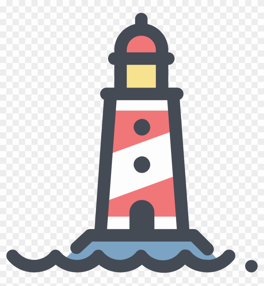 Red Lighthouse Icon - Lighthouse Emoji, HD Png Download - 1513x1564 ...