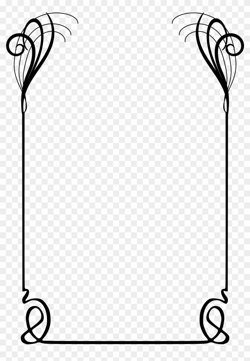 Simple Border Design For A4 Size Paper