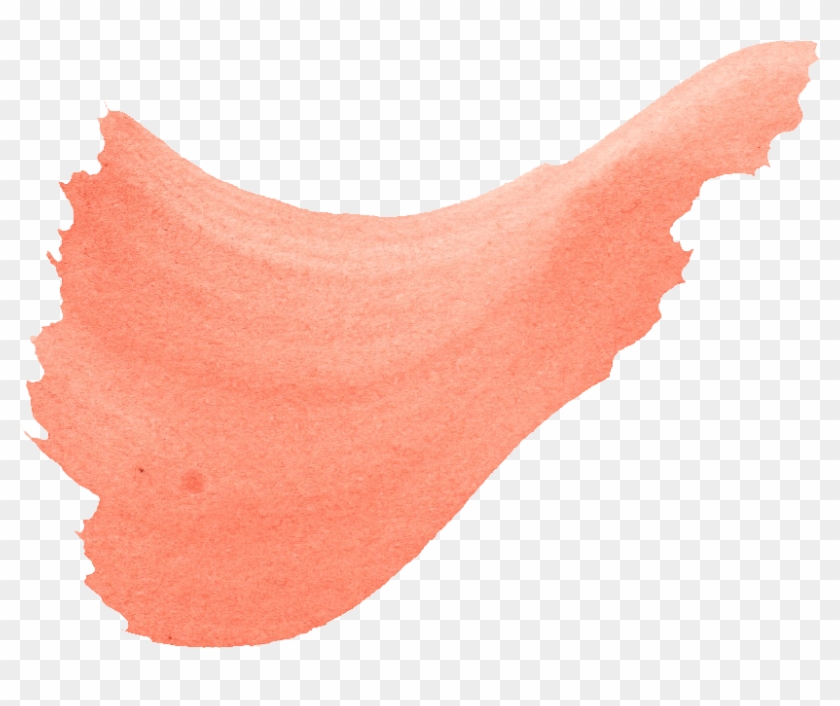 24 Orange Watercolor Brush Stroke Png Transparent - Watercolor Brush ...