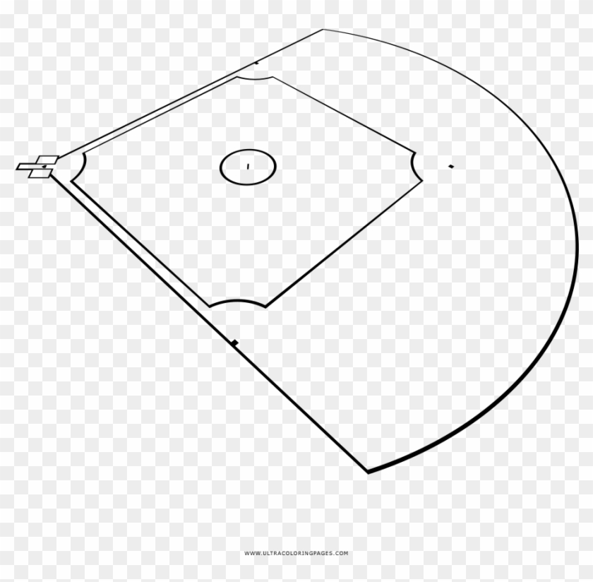 Baseball Field Coloring Pages