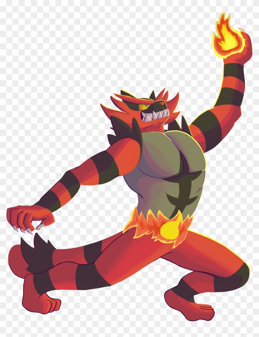 Incineroar, HD Png Download - 3273x4101(#1068487) - PngFind