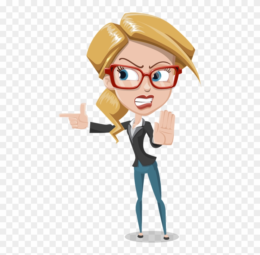 Angry Lady Png, Transparent Png - 500x836(#1077503) - PngFind