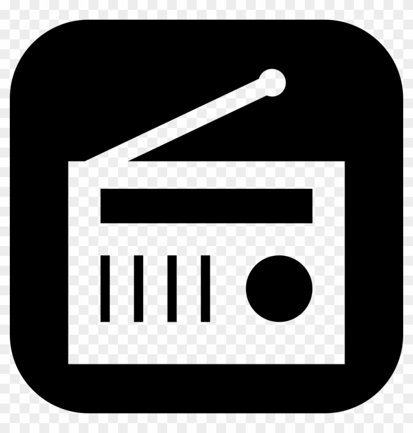 Radio In A Rounded Square Comments - Radio Logo Png Circle, Transparent ...