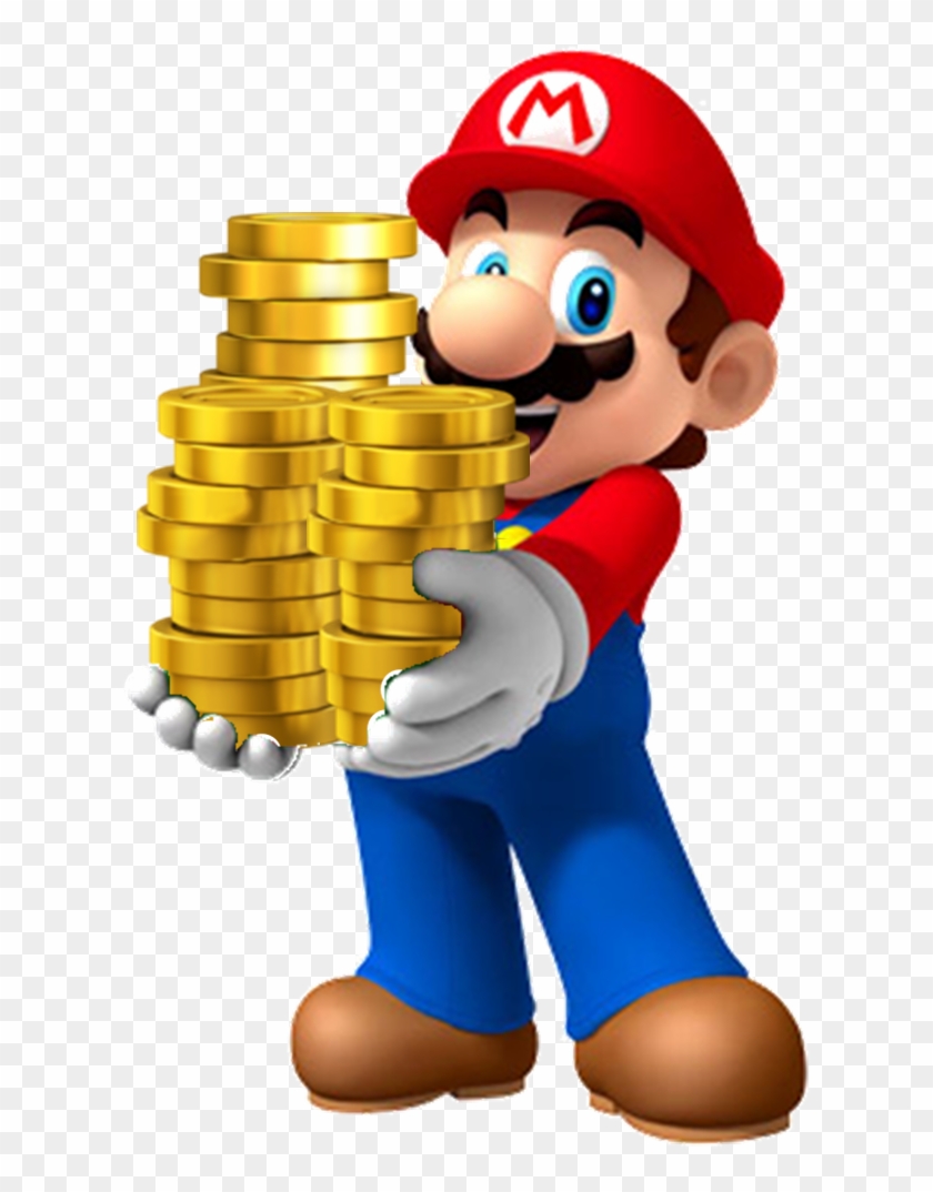 Coins Are A Simple Mechanic In The Game, You Collect - Super Mario With ...