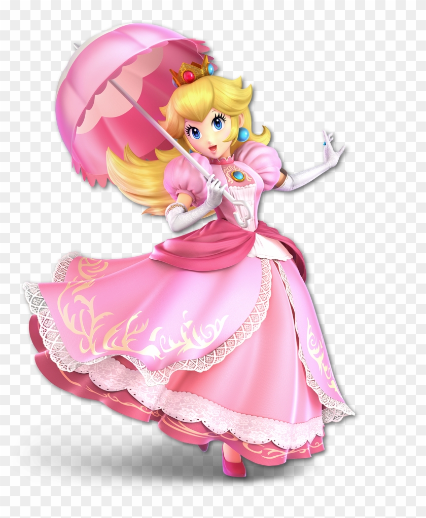 Peach In Super Smash Bros - Princess Peach Smash Bros Ultimate, HD Png Download - 1319x1545 ...