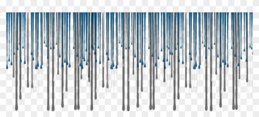 Paint Drips - Blue Dripping Paint Transparent, HD Png Download ...