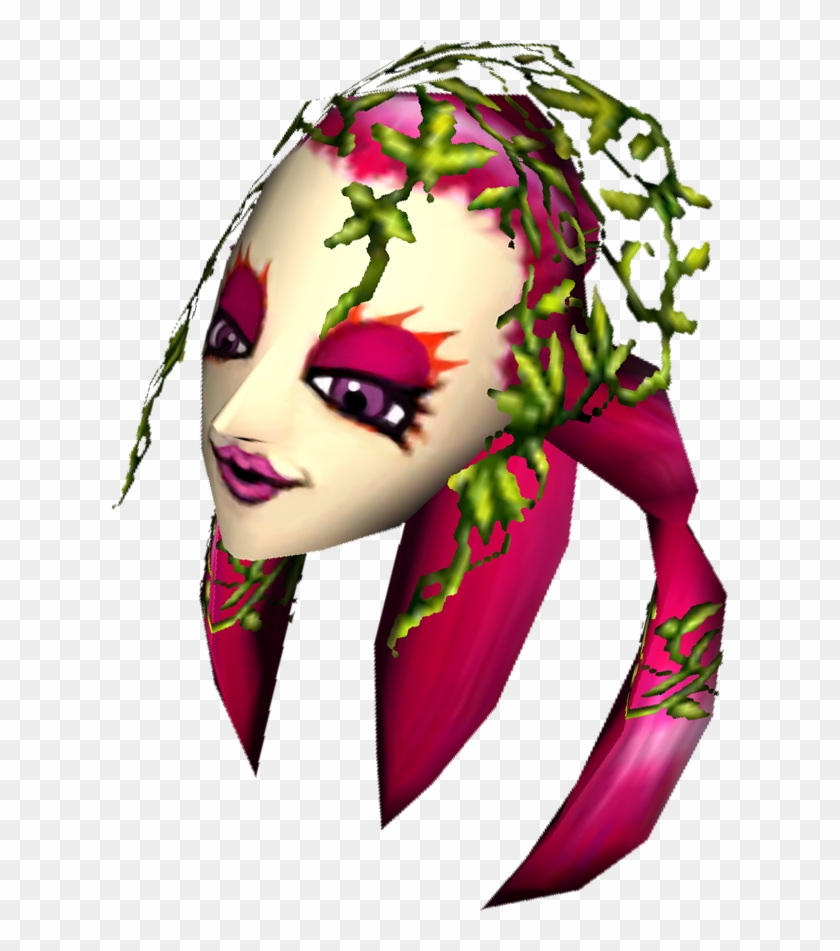 Majora's Mask Great Fairy Mask, HD Png Download - 617x871(#111431 ...