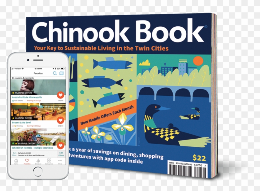 Twin Cities Book And Phone - Chinook Book Portland 2018, HD Png Download - 1000x765(#116218 ...