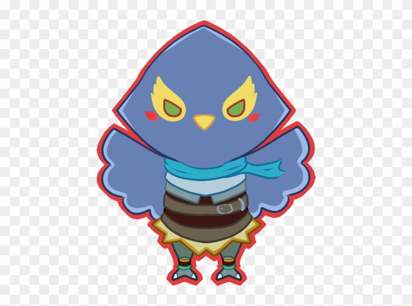 Legend Of Zelda - Revali Fanart Breath Of The Wild, HD Png Download ...