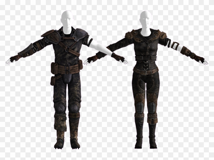 Leather Armor - Fallout 76 Urban Scout Armor, HD Png Download - 800x573 ...