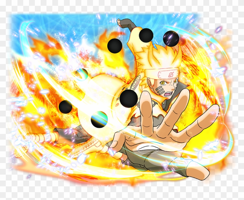 Naruto Uzumaki - Naruto Seal Of Light, HD Png Download - 891x687 ...