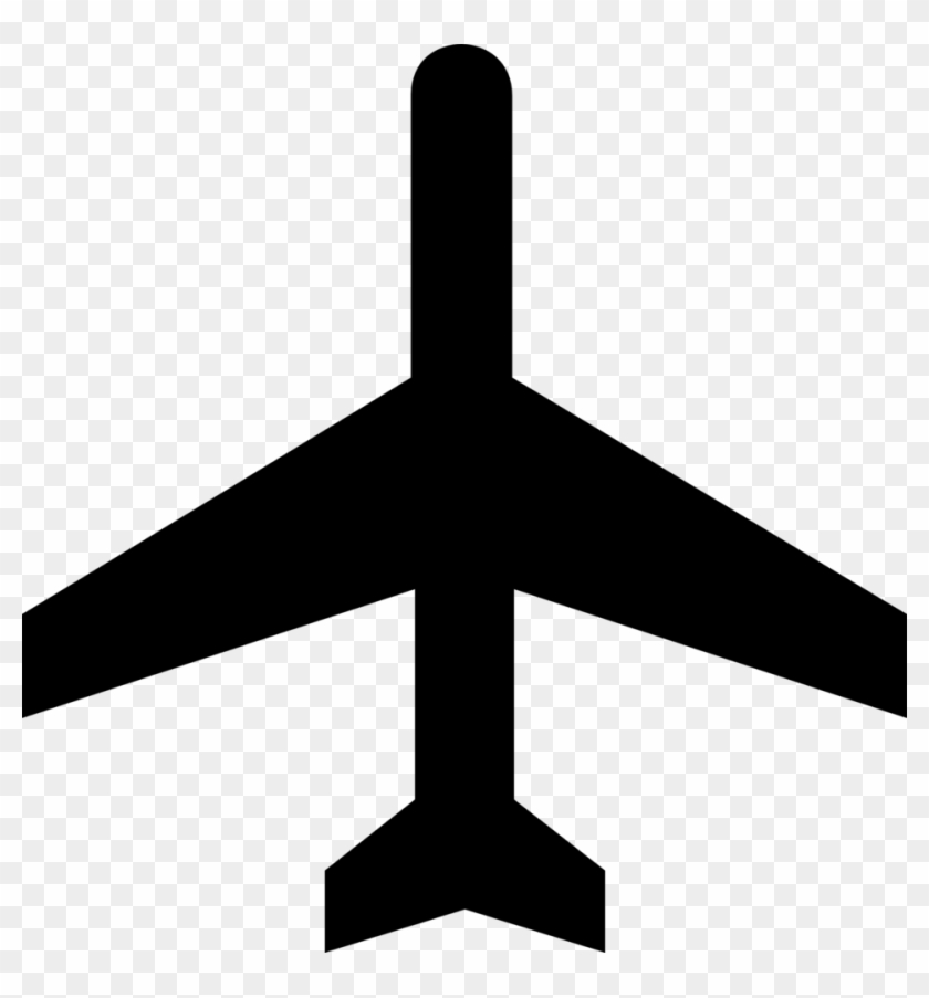 Airplane Clip Art - Airport Symbol On A Map, HD Png Download - 958x985 ...