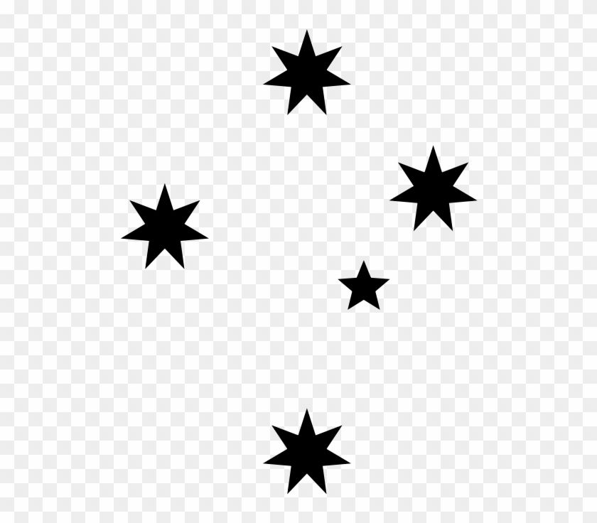 Southern Cross Stars Vector, HD Png Download - 800x800(#1119730) - PngFind
