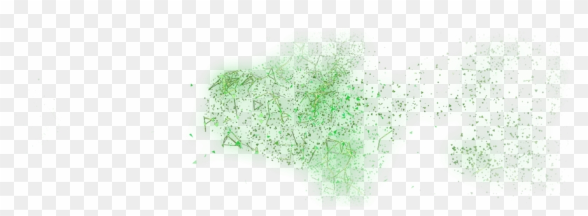 157 - Green Particles Transparent, HD Png Download - 1070x340(#1121214 ...