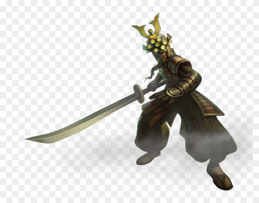 Samurai Master Yi Skin - Master Yi Png, Transparent Png - 1215x717 ...