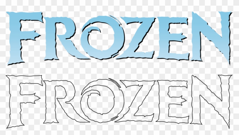 Disney Frozen Font Png