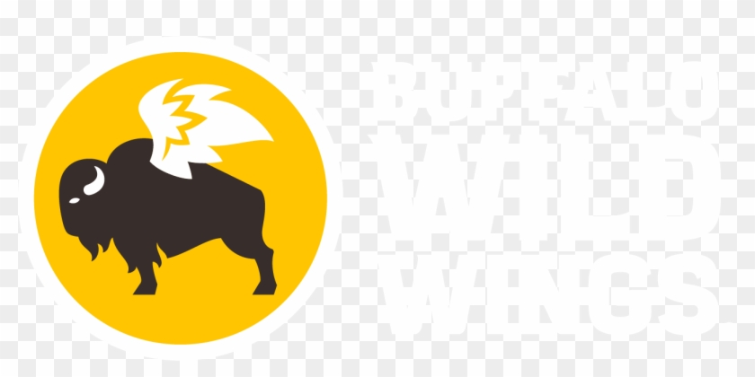 Bwws - Buffalo Wild Wings Logo White, HD Png Download - 1327x601 ...