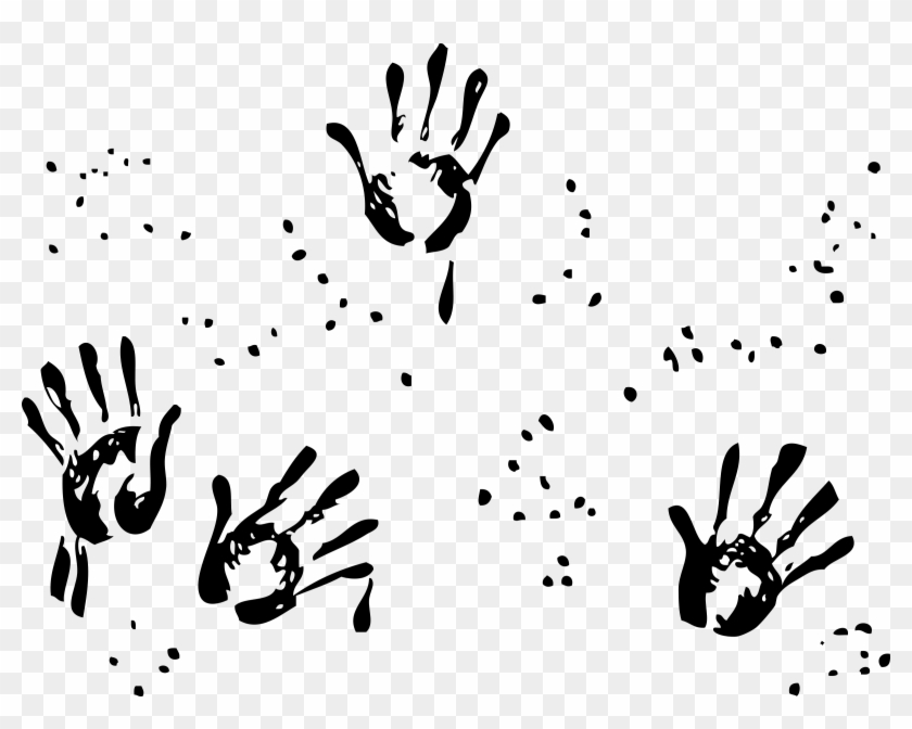 Big Image - Dirty Hand Prints Png, Transparent Png - 2400x1808(#1137145 ...