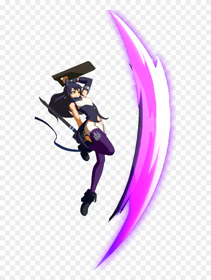 Bbtag Blake Shadowkick - Cartoon, HD Png Download - 563x1038(#1138490 ...