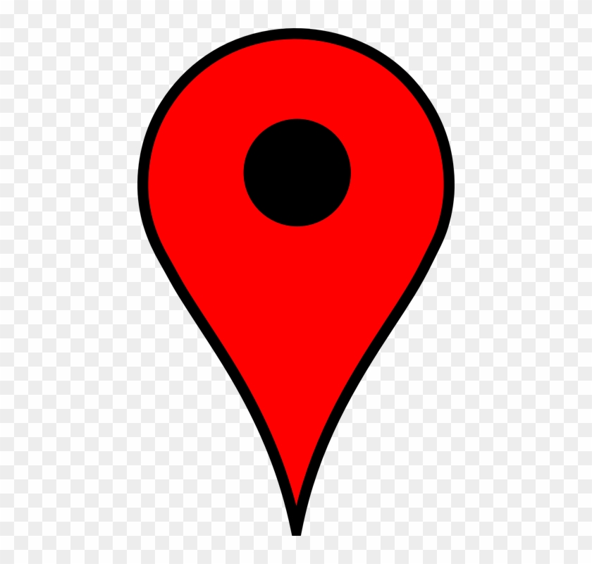 A Map With A Marker PELAJARAN