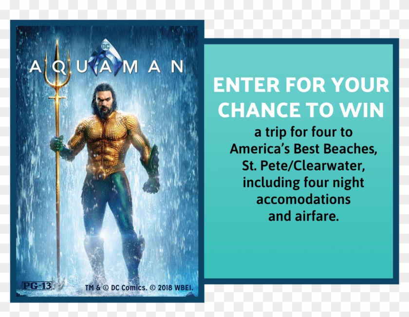 Aquaman Contest Banner - Jason Momoa Aquaman, HD Png Download ...