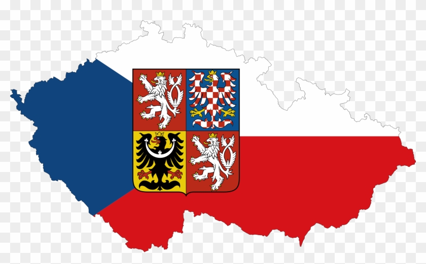 Big Image - Czech Republic Coat Of Arms Flag, HD Png Download ...