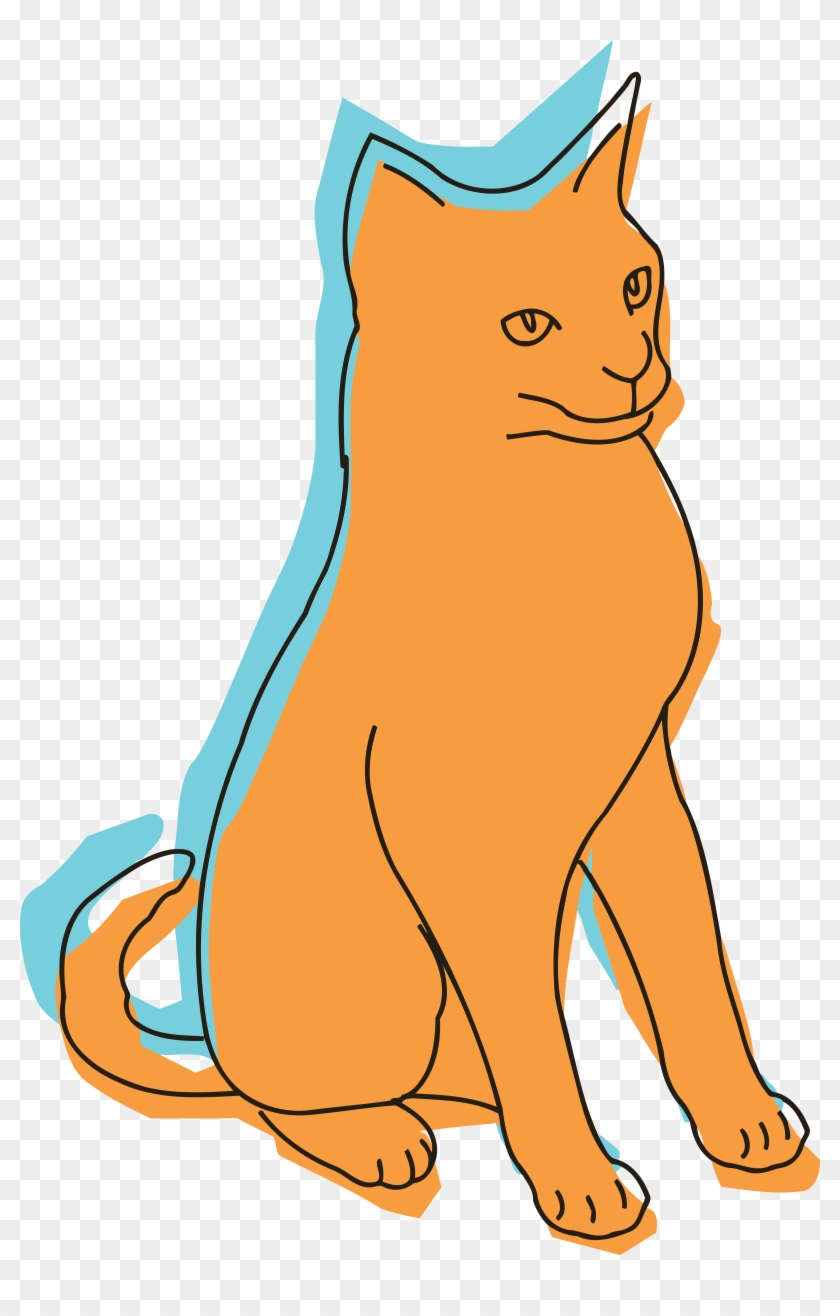 Orange Cat Png - Clip Art, Transparent Png - 4000x6077(#1183223) - PngFind