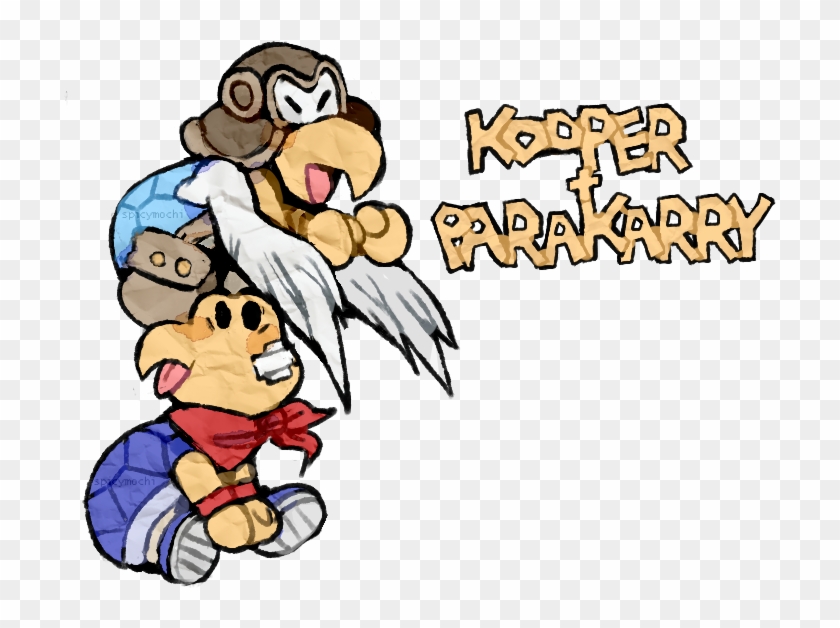 Paper Mario - Battle Theme - Mario Kooper, HD Png Download - 733x574 ...