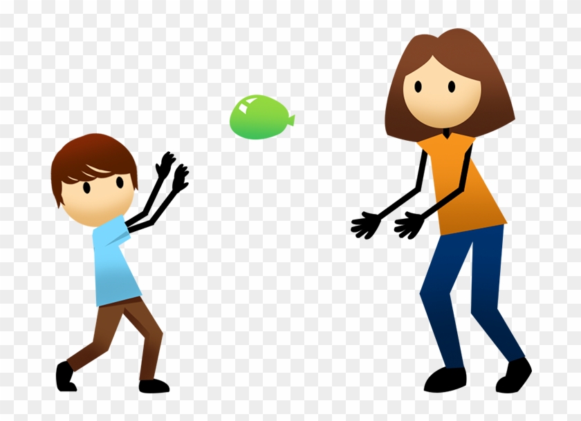 Collection Of Free Kids Vector Volleyball - Hand Eye Coordination ...