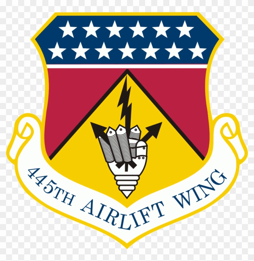445th Airlift Wing - 445 Airlift Wing, HD Png Download - 1000x979 ...